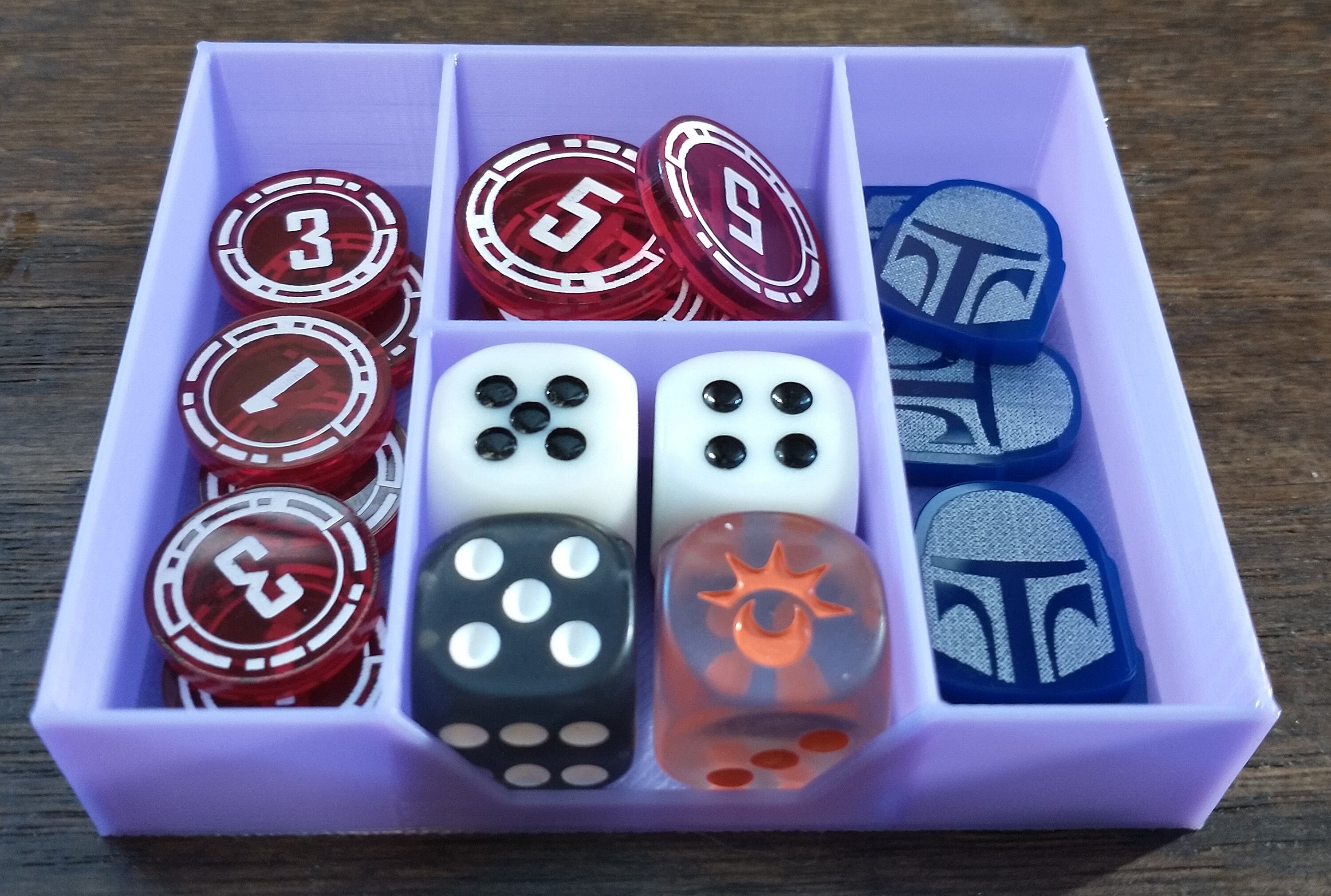 Mix-and-match Generic Tokens - Tray Organizer for Star Wars Unlimited ...