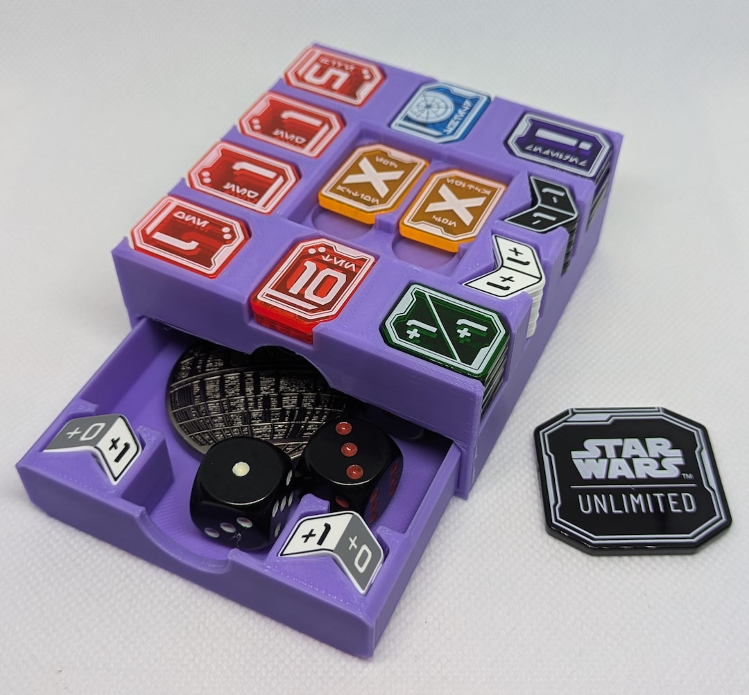 Star Wars Unlimited Token Tray Replacement - Mage Tech Commander Deck ...