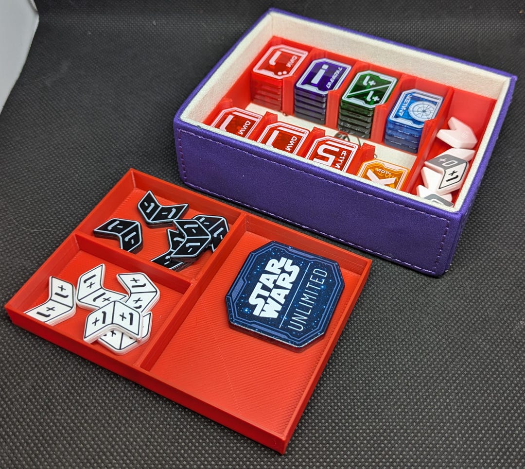 Gamegenic Token Keep Organizer - for Star Wars Unlimited, Laser Gaming ...