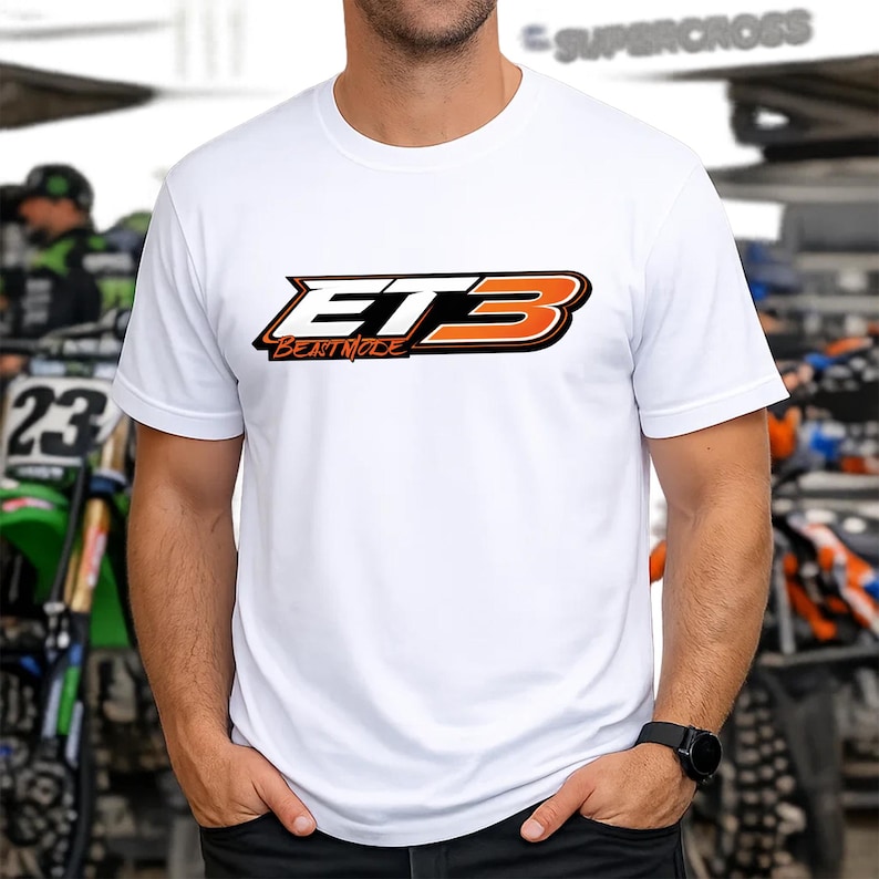ET3 Beastmode Eli Tomac Shirt 2026 | KTM Supercross Motocross Racing ...