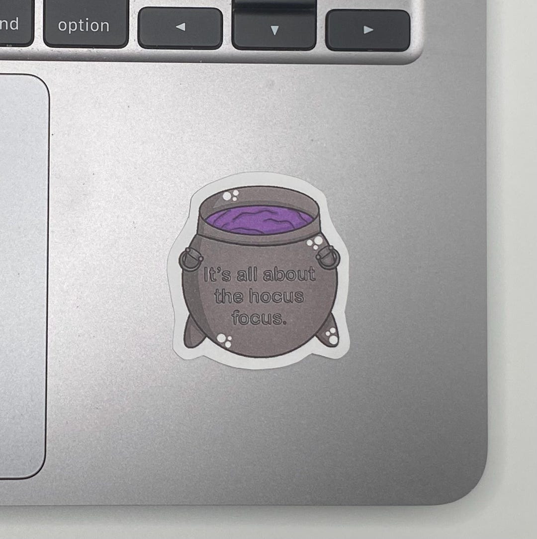 Hocus Focus Sticker - Etsy