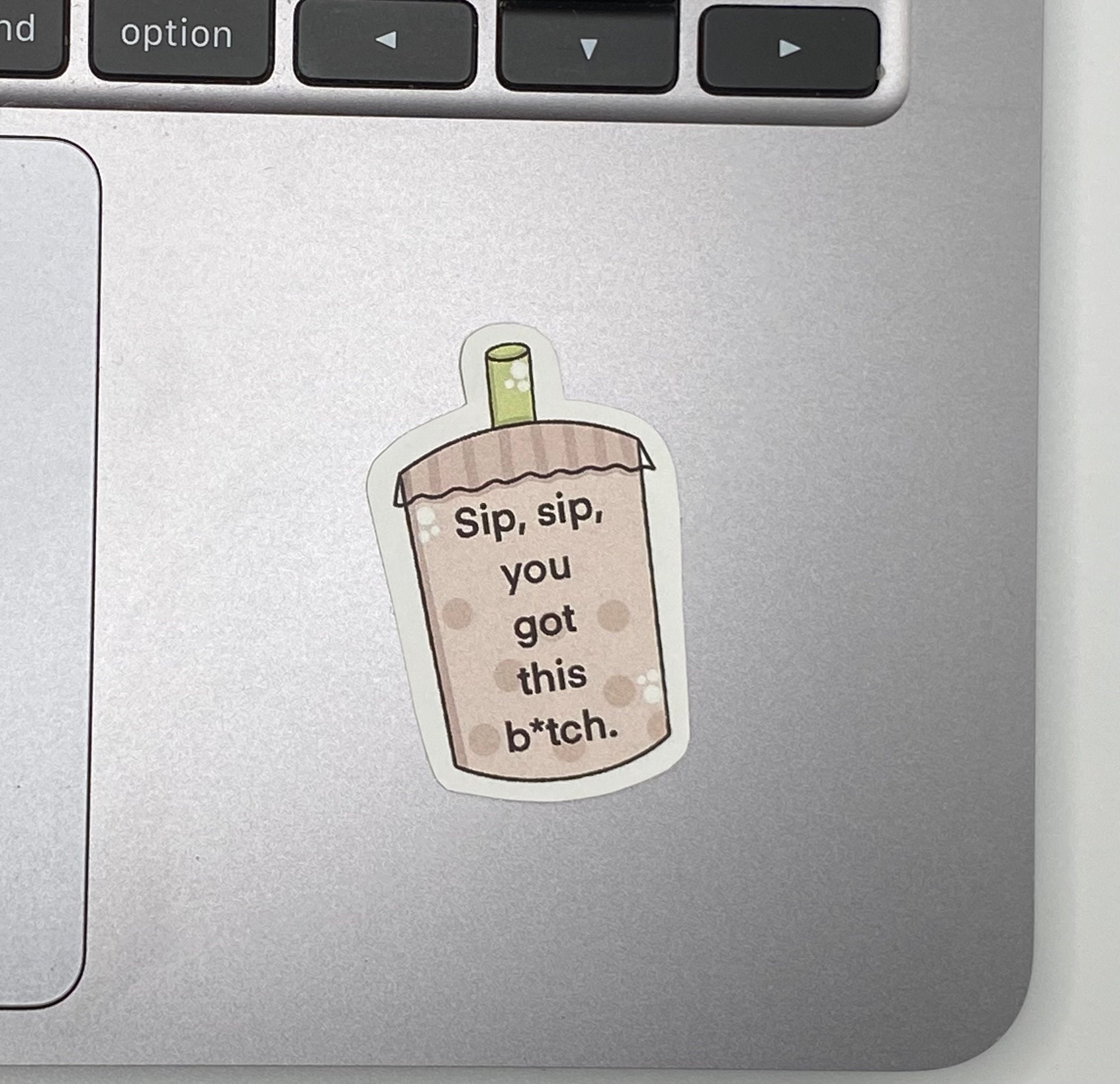 Sip Sip Sticker - Etsy