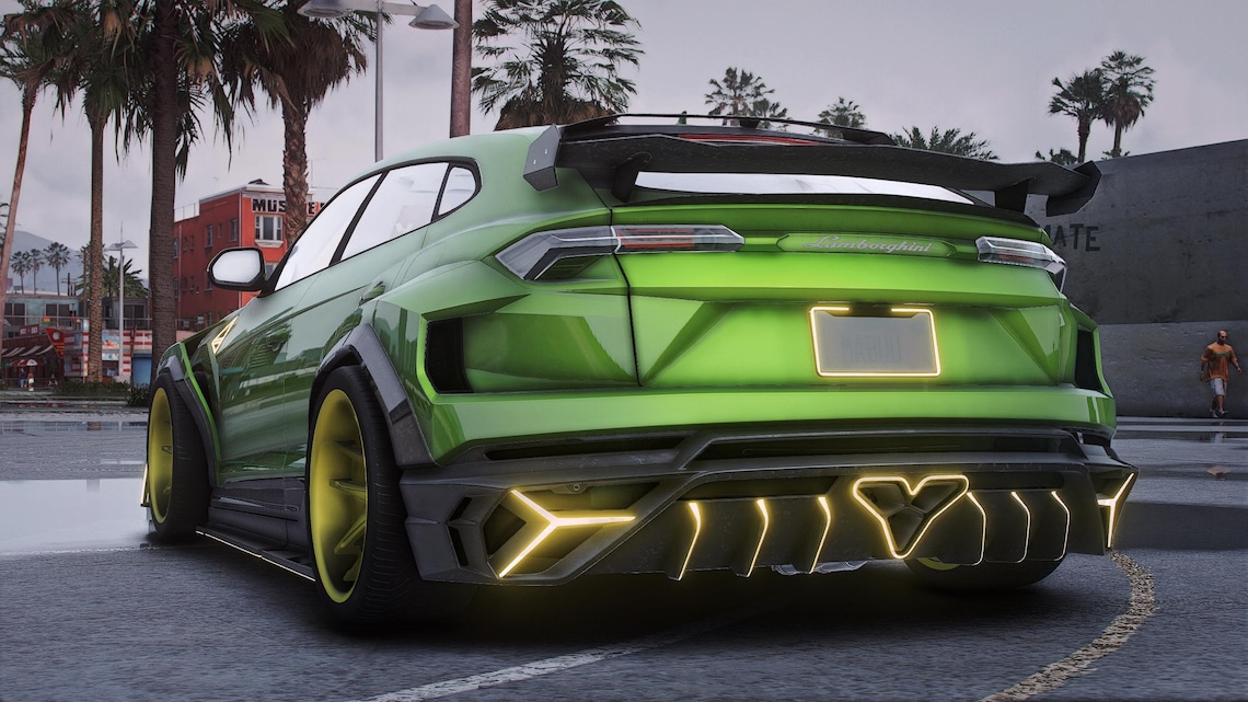 Car 286 Lamborghini Urus Mansory Fivem Grand Theft Auto 5 Optimized Mod ...