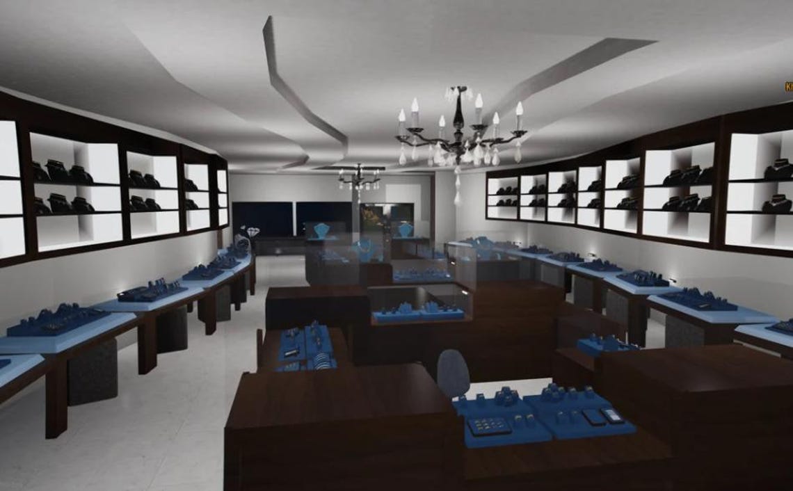 Map 65 Icebox Jewelry Store Fivem Grand Theft Auto 5 Optimized Mod High ...