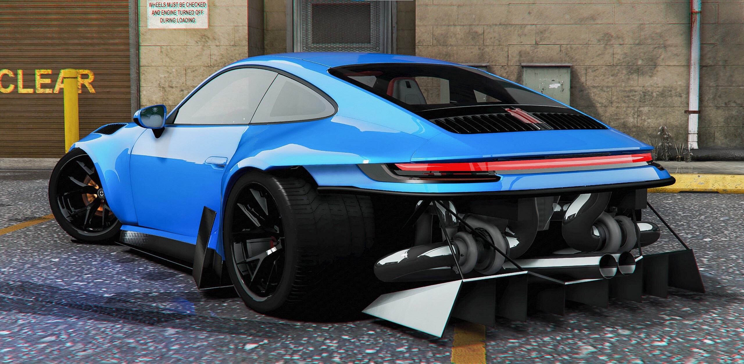 Car 54 Porsche 992 Twin Turbo Fivem Grand Theft Auto 5 Optimized Mod ...