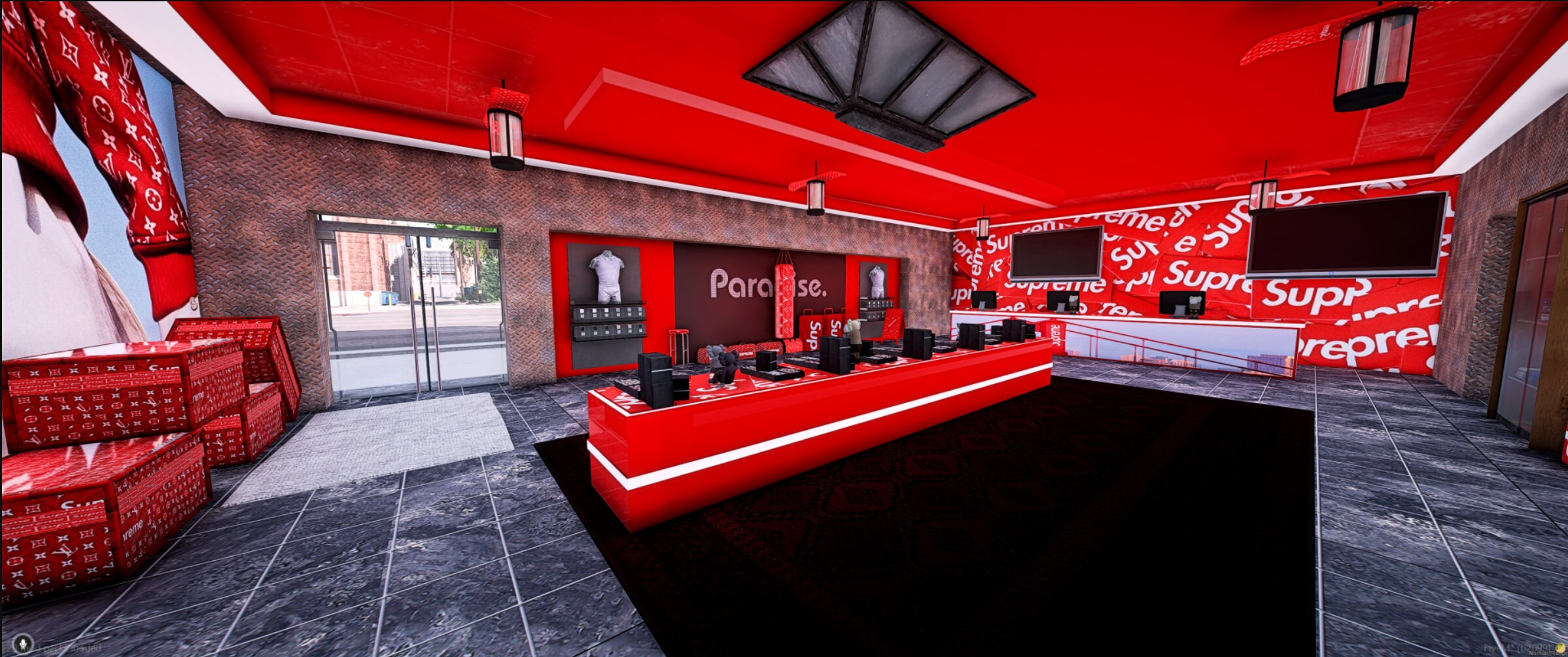 Map 54 Supreme Store FiveM Grand Theft Auto 5 Optimized Mod High Quality MLO Chain Car - Etsy 日本