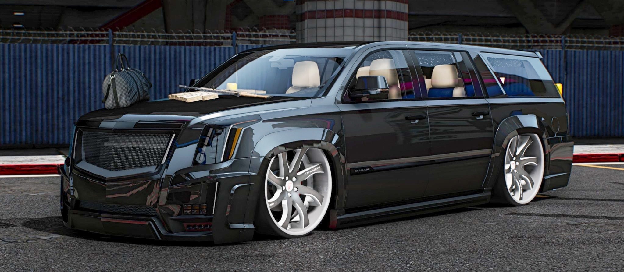 Car 78 Cadillac Escalade Widebody Fivem Grand Theft Auto 5 Optimized Mod High Quality Tuner ...