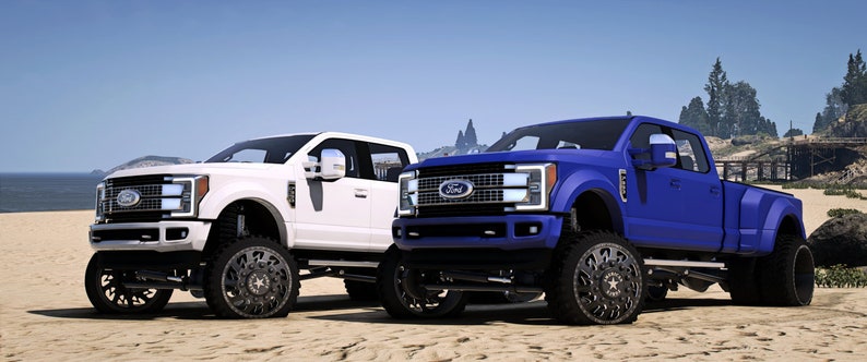 Auto 39 Ford 450 Dually V2 Lifted / FiveM / Grand Theft Auto 5 ...