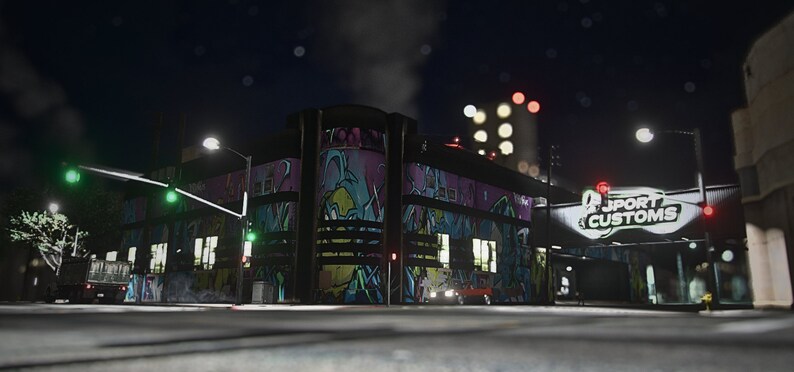 Map 34 Sport Customs Mechanic Fivem Grand Theft Auto 5 Optimized Mod ...