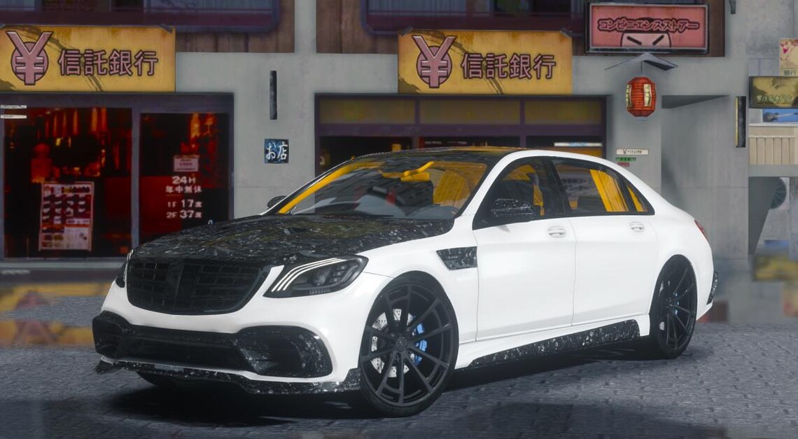 Car 188 Mercedes-benz S63 Mansory Signature Remake Fivem Grand Theft ...