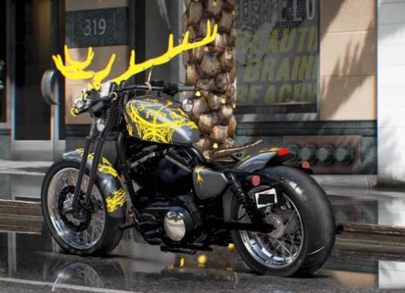 Car 168 Acknod Chopper Fivem Grand Theft Auto 5 Optimized Mod High ...