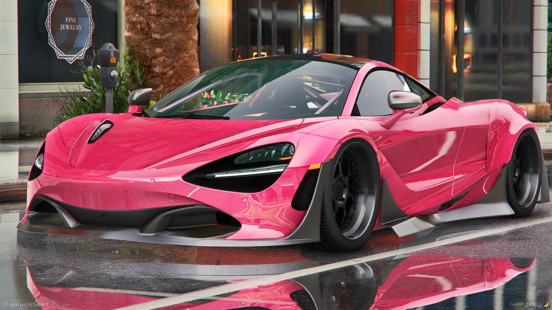 Car 222 Debadged Mclaren 720S Widebody Fivem Grand Theft Auto 5 ...