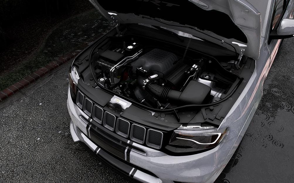 Car 127 Jeep Trackhawk Widebody Fivem Grand Theft Auto 5 Optimized Mod ...