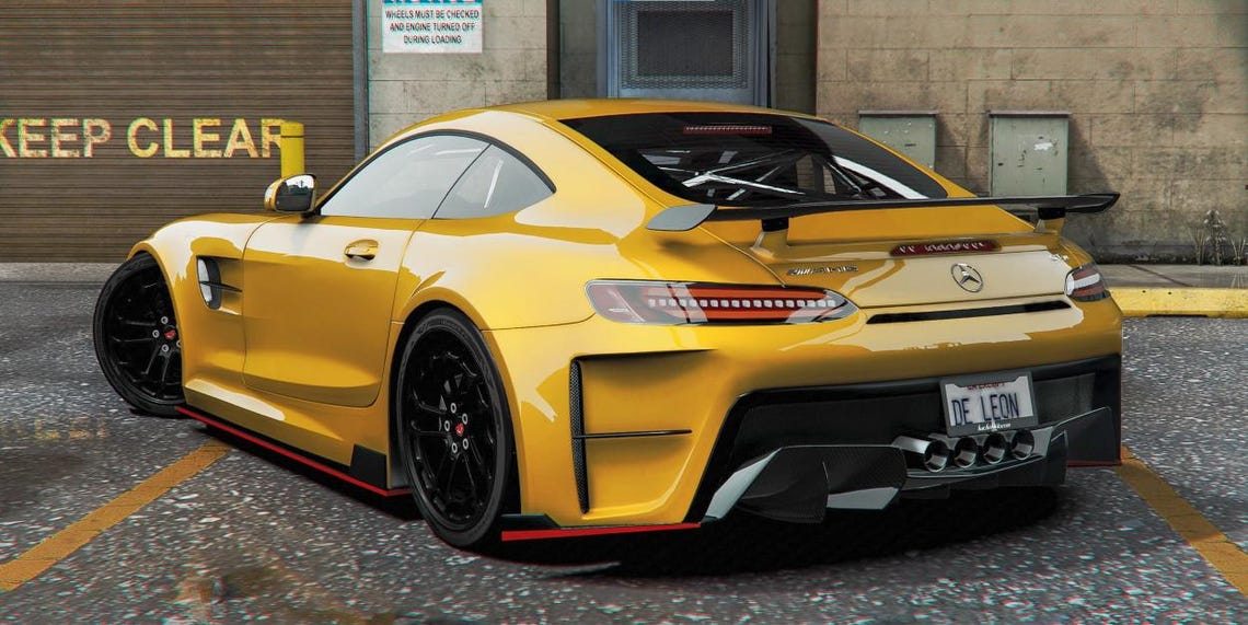 Car 176 Mercedes-benz AMG GTR Fivem Grand Theft Auto 5 Optimized Mod ...