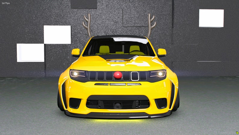 Car 83 AM Widebody Jeep Trackhawk Fivem Grand Theft Auto 5 Optimized ...