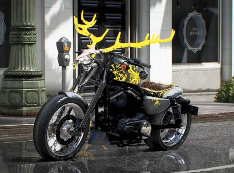 Car 168 Acknod Chopper Fivem Grand Theft Auto 5 Optimized Mod High ...