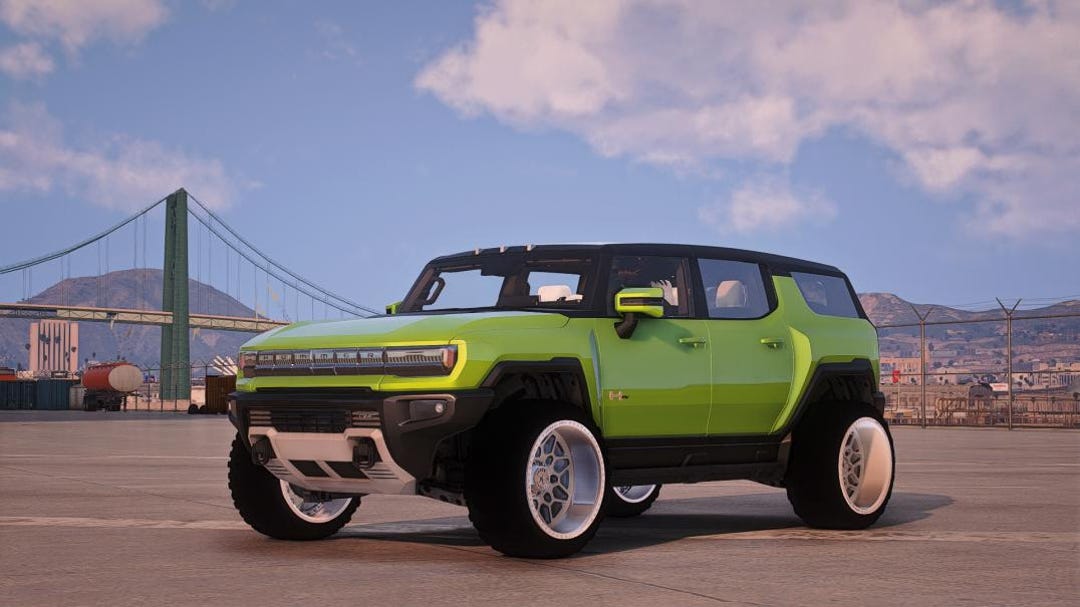 Car 125 Hummer EV Fivem Grand Theft Auto 5 Optimized Mod High Quality ...