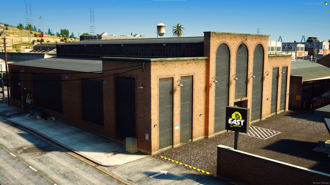 Map 30 East Customs Mechanic FiveM Grand Theft Auto 5 Optimized Mod ...