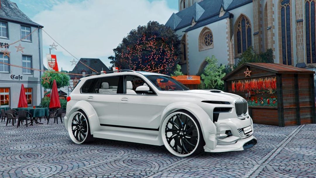 Car 184 BMW X7 Widebody Fivem Grand Theft Auto 5 Optimized Mod High ...