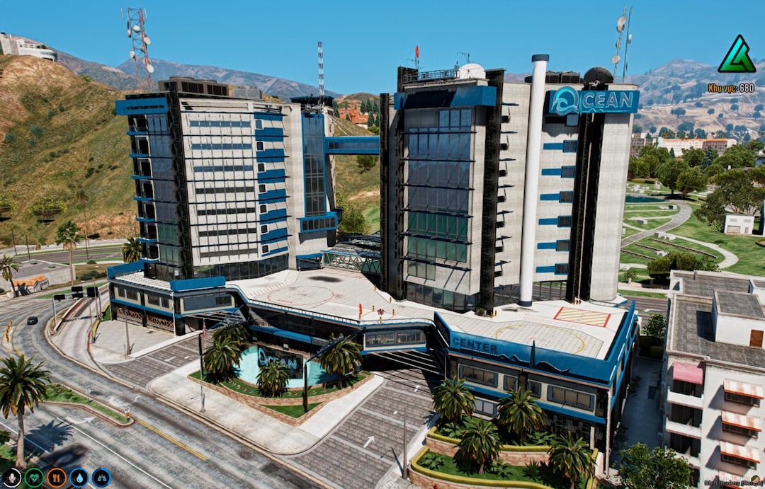 Map 80 Ocean Medical Center Fivem Grand Theft Auto 5 Optimized Mod High ...