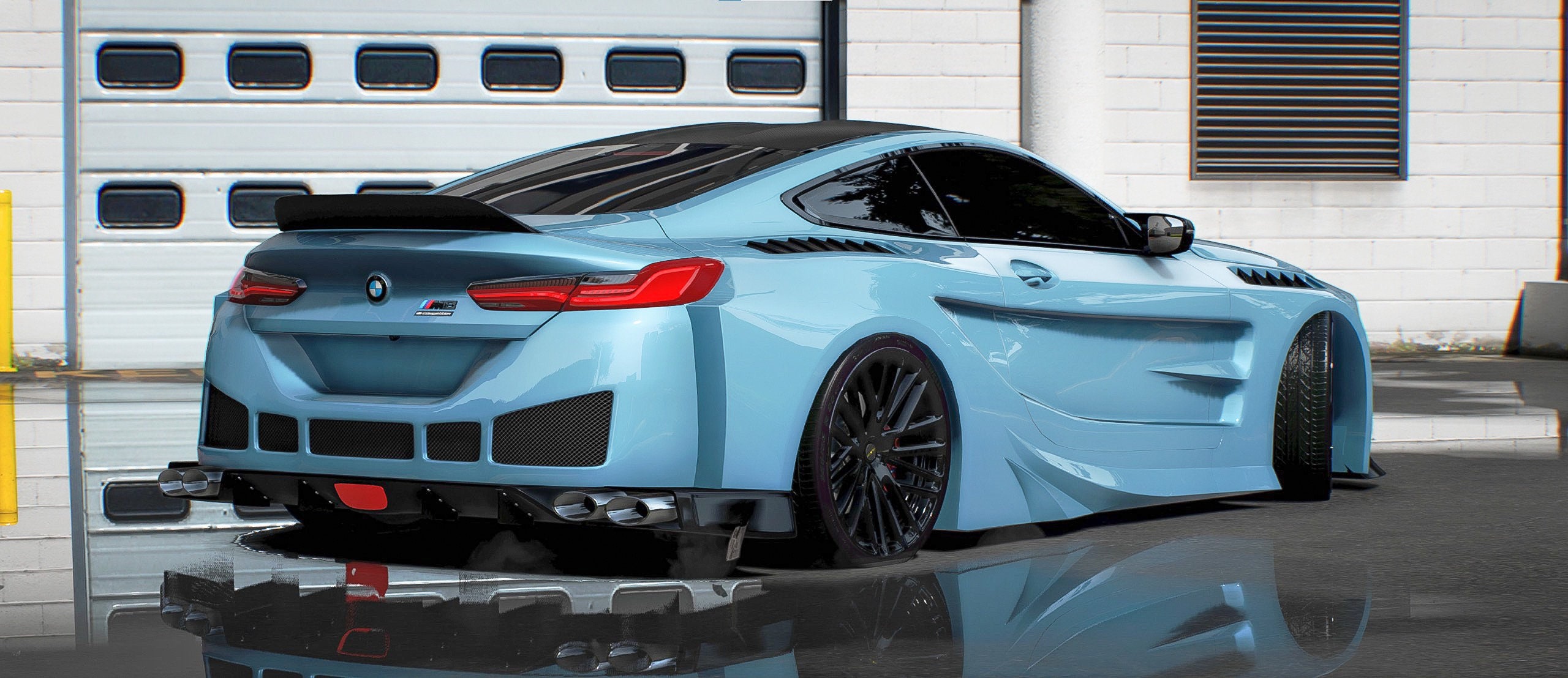 Car 91 BMW M8 WIDEBODY ABFLUG Fivem Grand Theft Auto 5 Optimized Mod ...