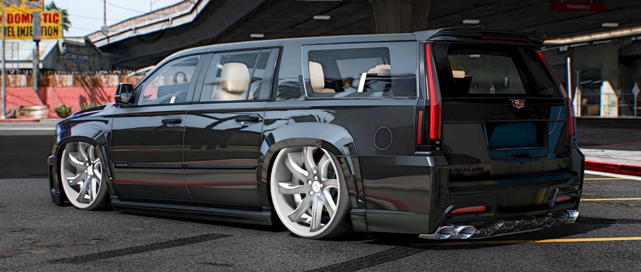 Car 78 Cadillac Escalade Widebody Fivem Grand Theft Auto 5 Optimized Mod High Quality Tuner ...