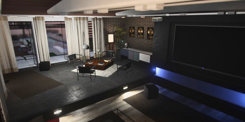 Map 24 Designer House FiveM Grand Theft Auto 5 Optimized Mod High ...