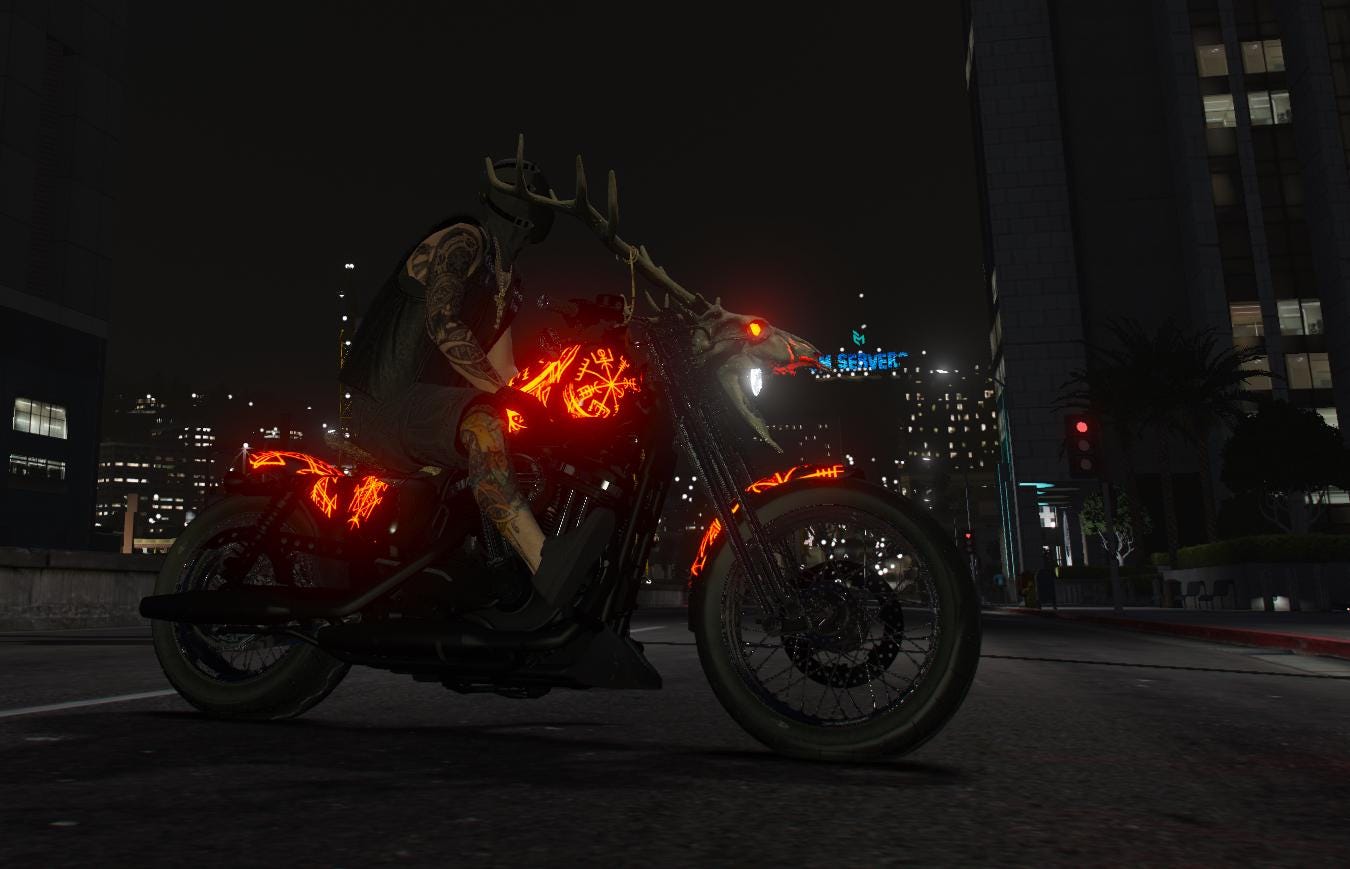 Car 168 Acknod Chopper Fivem Grand Theft Auto 5 Optimized Mod High ...