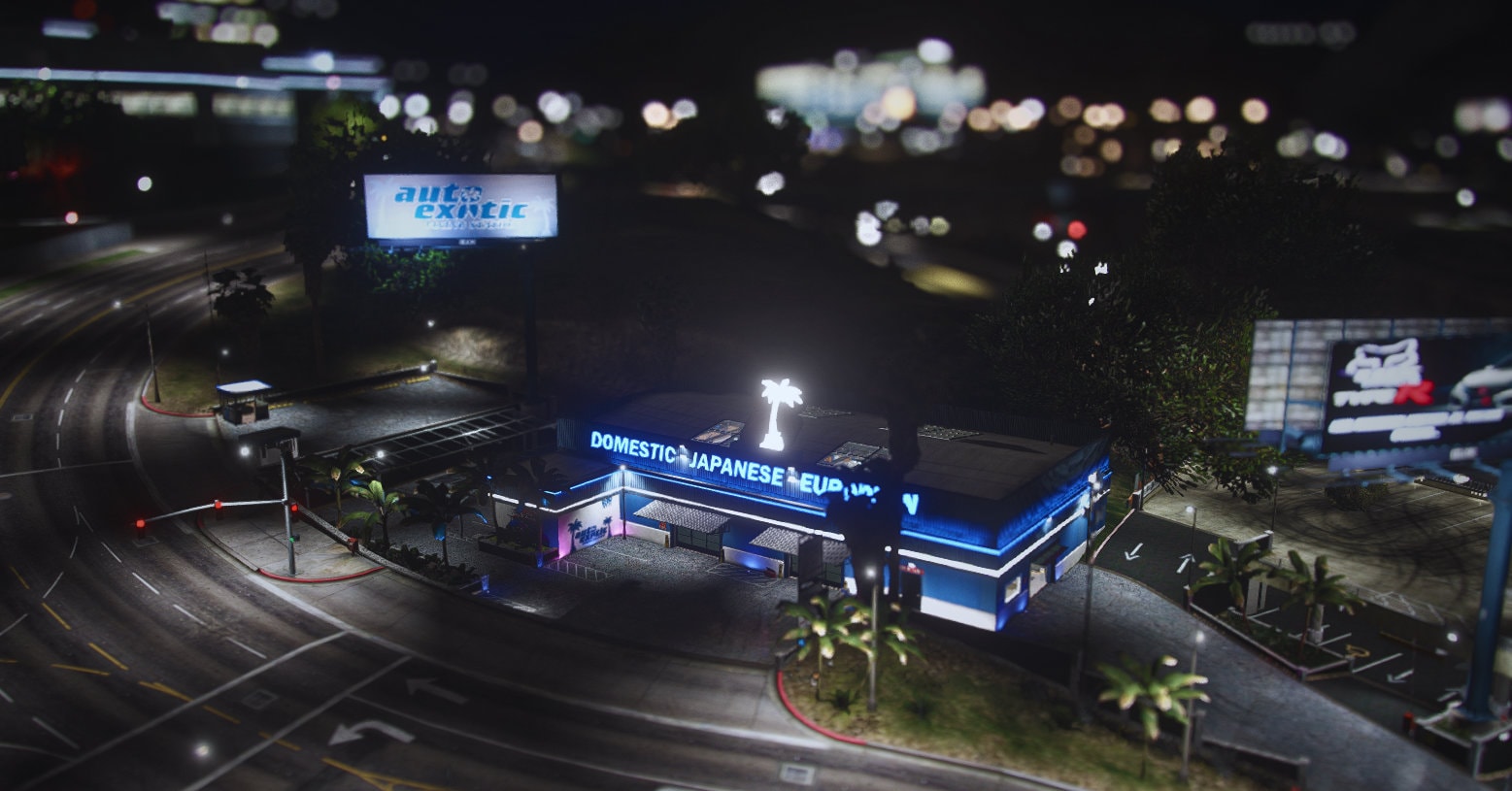 Map 31 Auto Exotics Mechanic Dealership Fivem Grand Theft Auto 5 Optimized Mod High Quality MLO ...