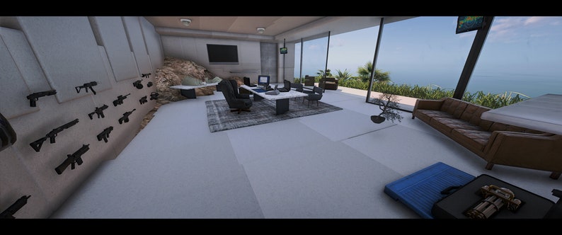 Map 43 Base Mafia Mansion Fivem Grand Theft Auto 5 Optimized Mod High ...