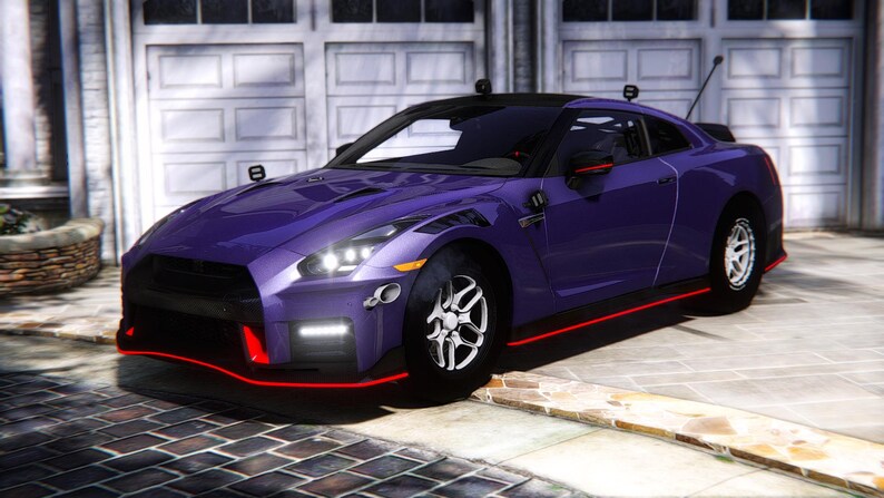 Car 270 Nissan GTR R35 Nismo Turbo Charged Drag Custom Fivem Grand ...