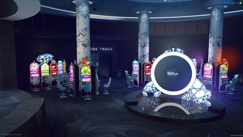 Map 70 Full Open Diamond Casino Heist Interior Fivem Grand Theft Auto 5 ...