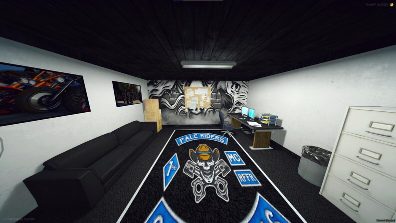 Map 78 Los Santos MC Clubhouse Fivem Grand Theft Auto 5 Optimized Mod ...