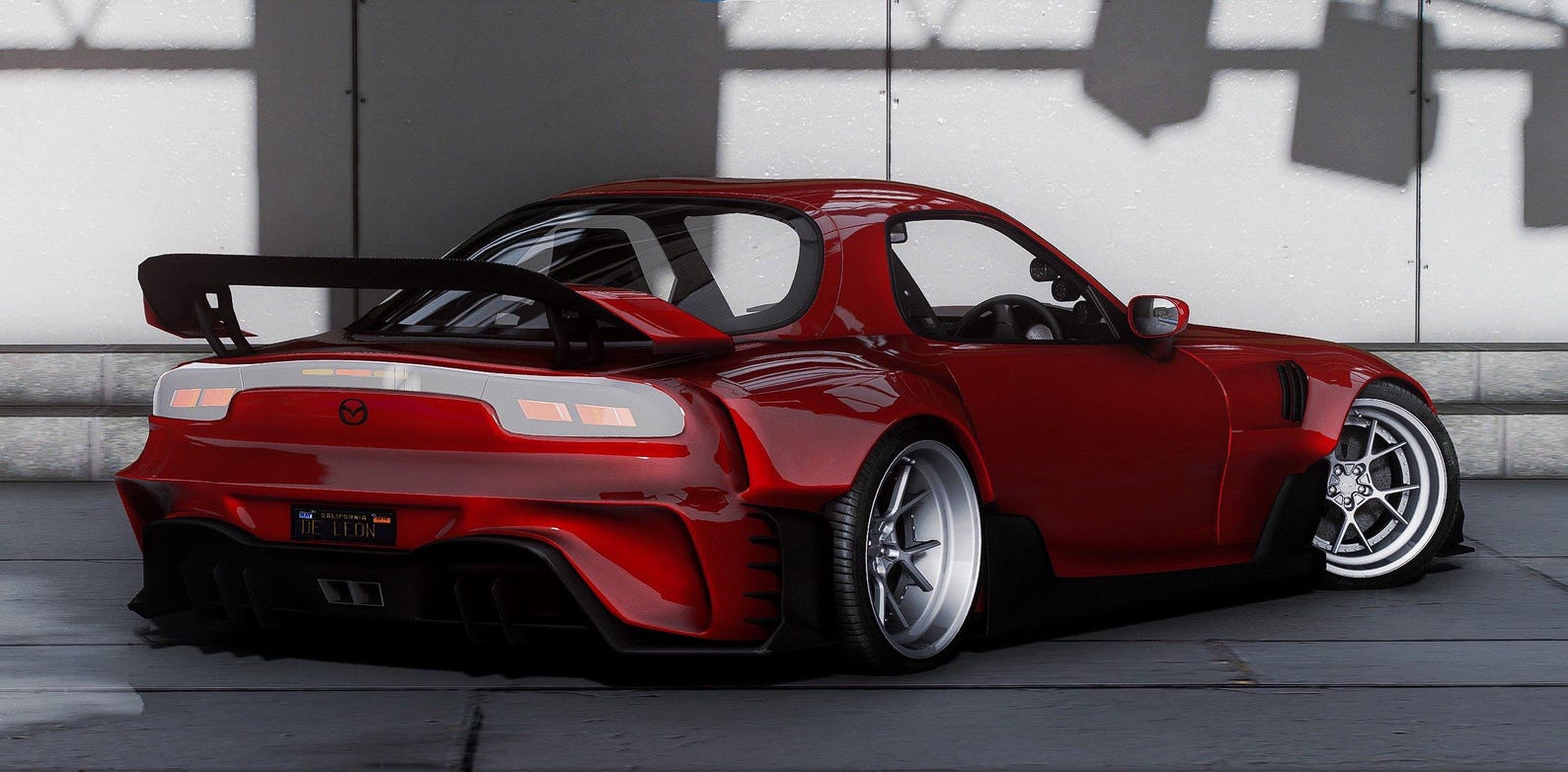 Car 136 Mazda Custom RX7 Hycade Fivem Grand Theft Auto 5 Optimized Mod ...