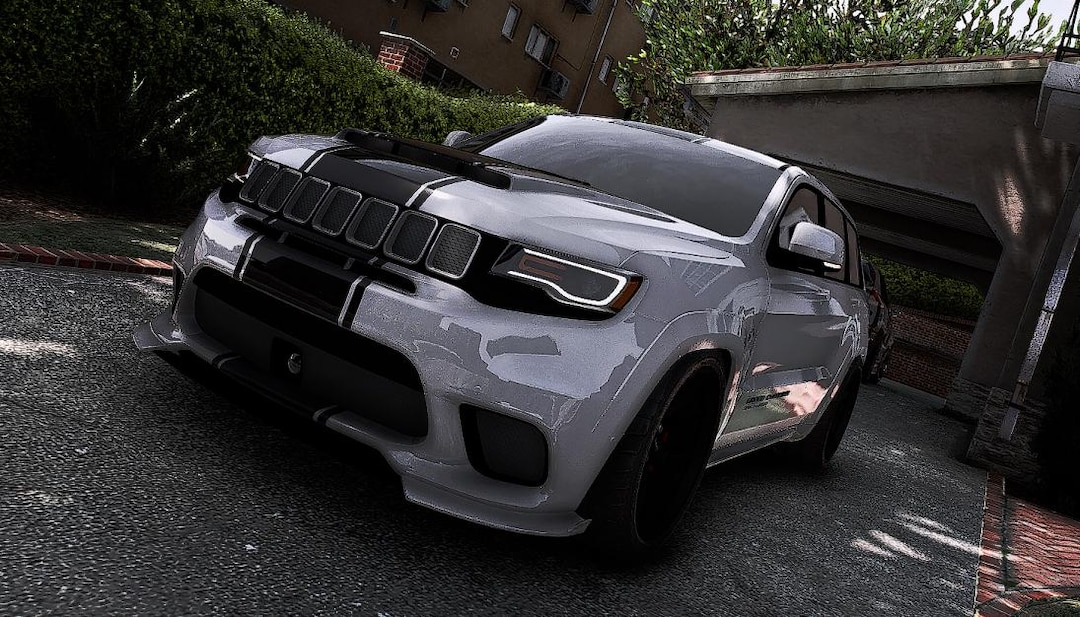 Car 127 Jeep Trackhawk Widebody Fivem Grand Theft Auto 5 Optimized Mod ...