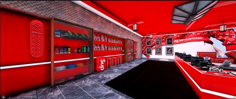 Map 54 Supreme Store FiveM Grand Theft Auto 5 Optimized Mod High ...