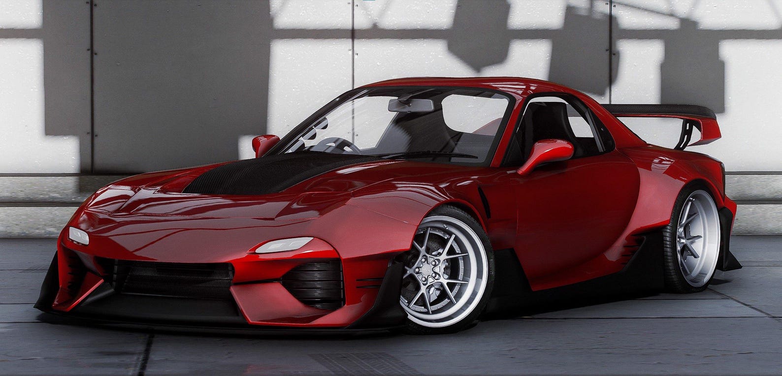 Car 136 Mazda Custom RX7 Hycade Fivem Grand Theft Auto 5 Optimized Mod ...