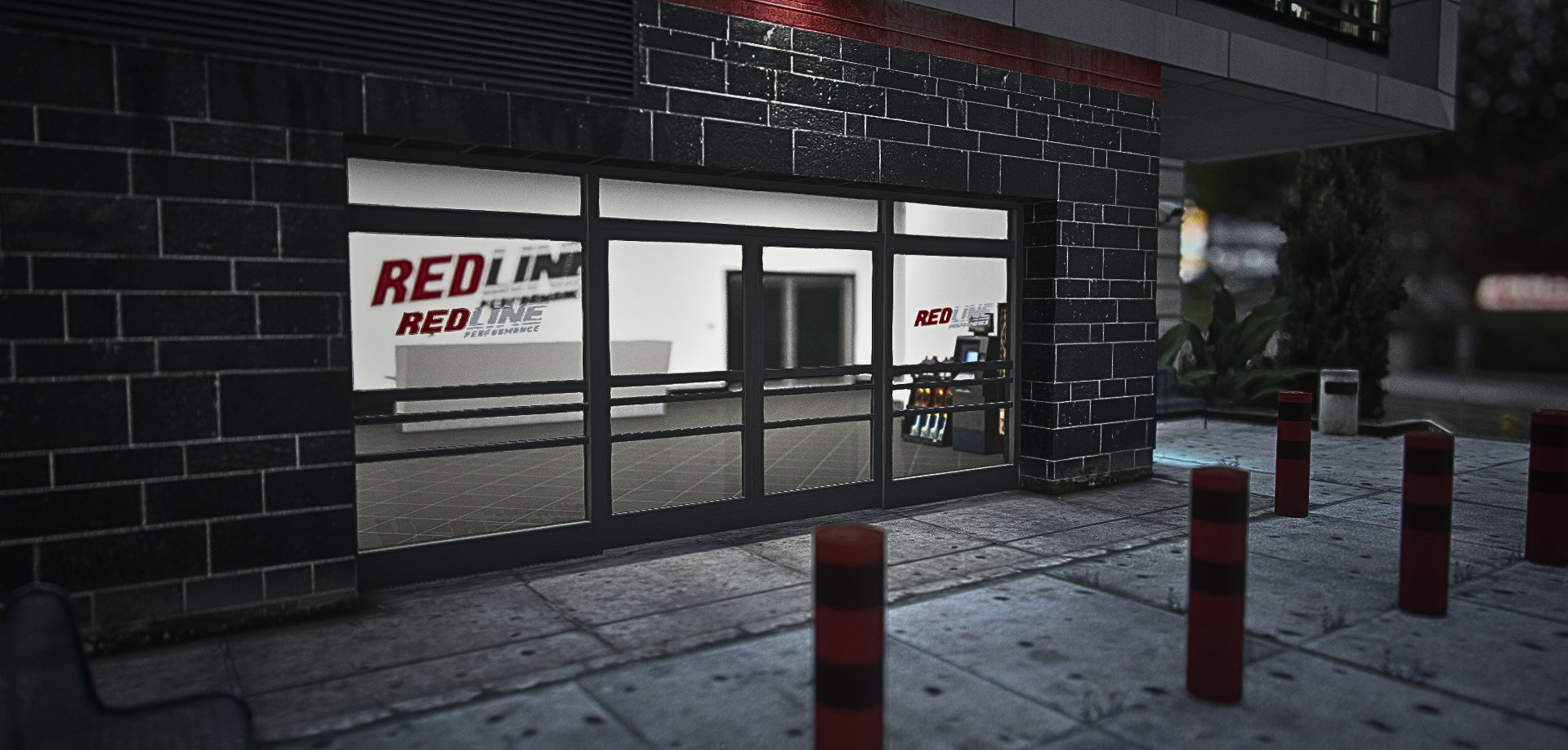 Map 35 Redline Performance Mechanic FiveM Grand Theft Auto 5 Optimized Mod High Quality MLO ...