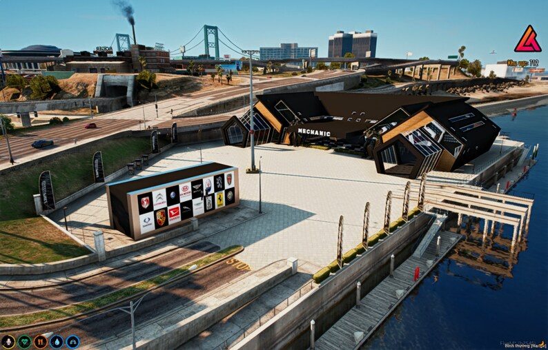 Mapa 36 Mecánico moderno / FiveM / Grand Theft Auto 5 / Optimizado ...