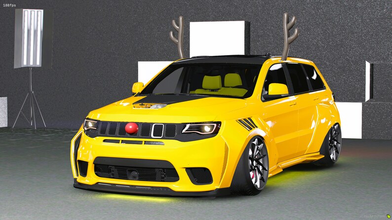 Car 83 AM Widebody Jeep Trackhawk Fivem Grand Theft Auto 5 Optimized ...
