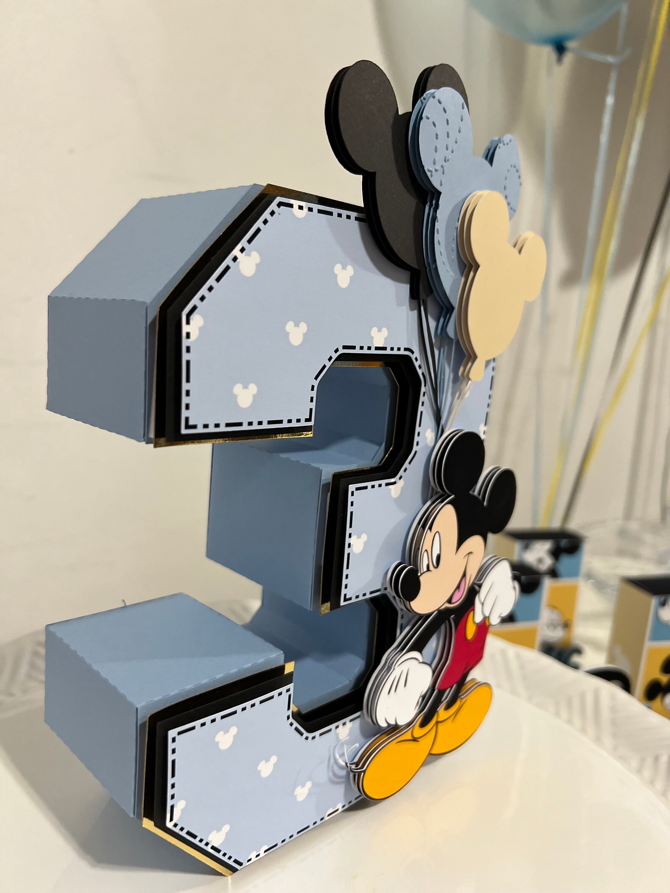 Mickey Cake Topper Mickey Birthday - Etsy