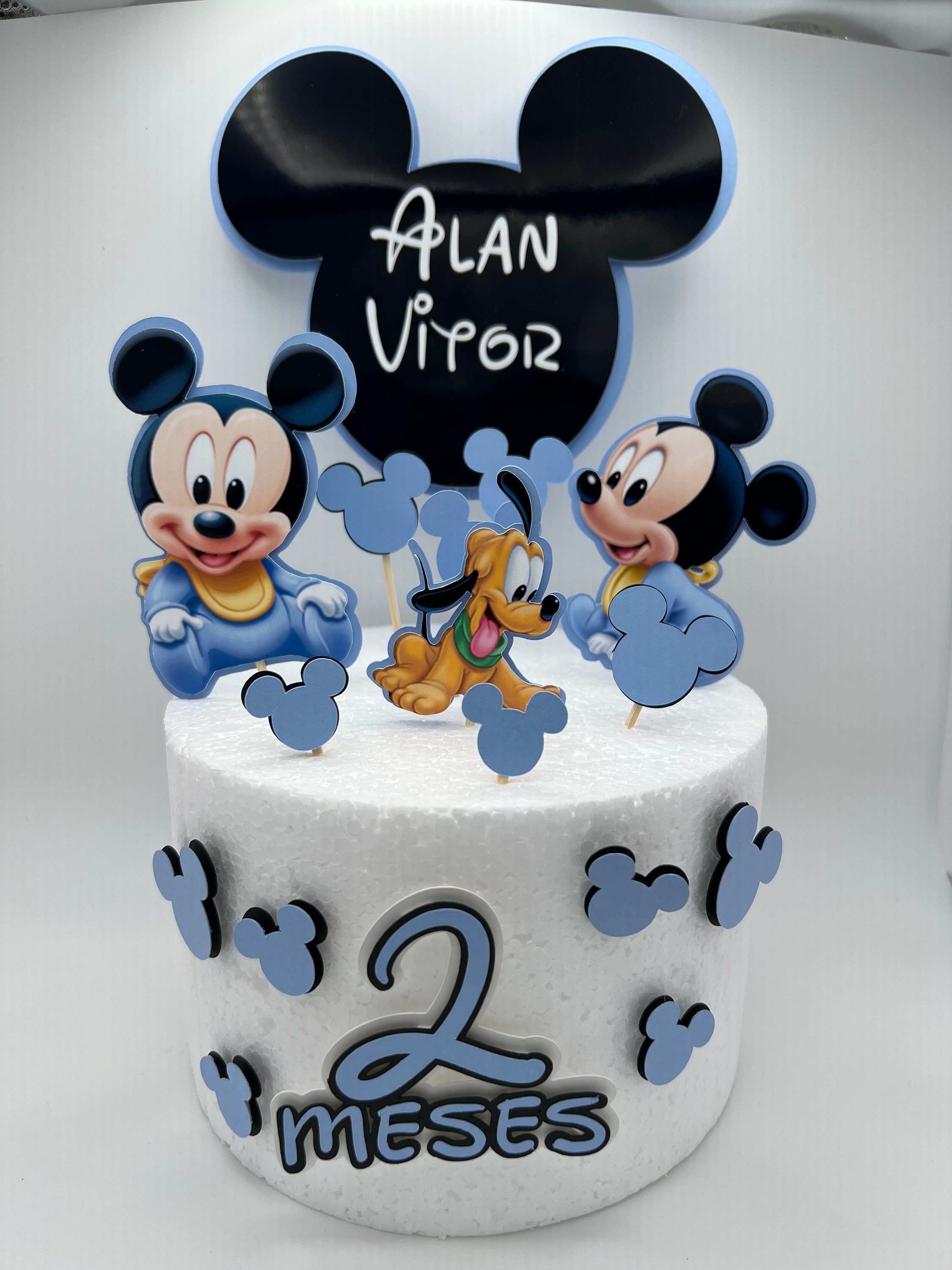 Mickey Baby Cake Topper - Etsy