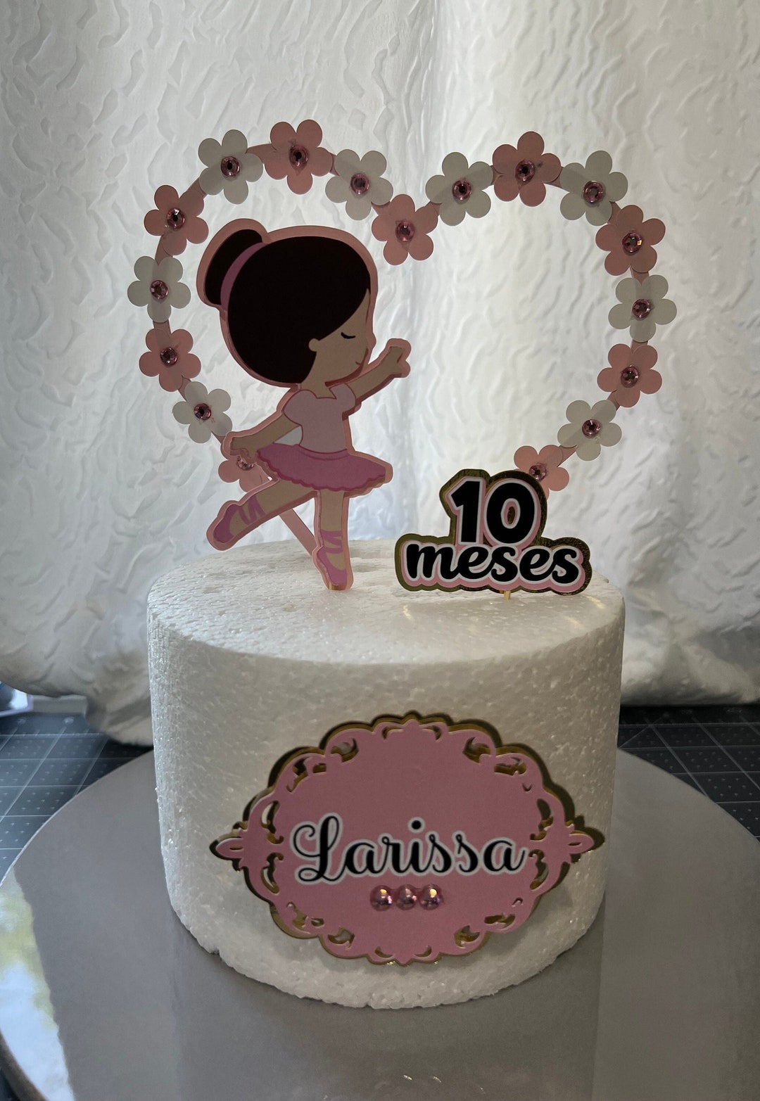 Ballet Dancer Cake Topper - Etsy