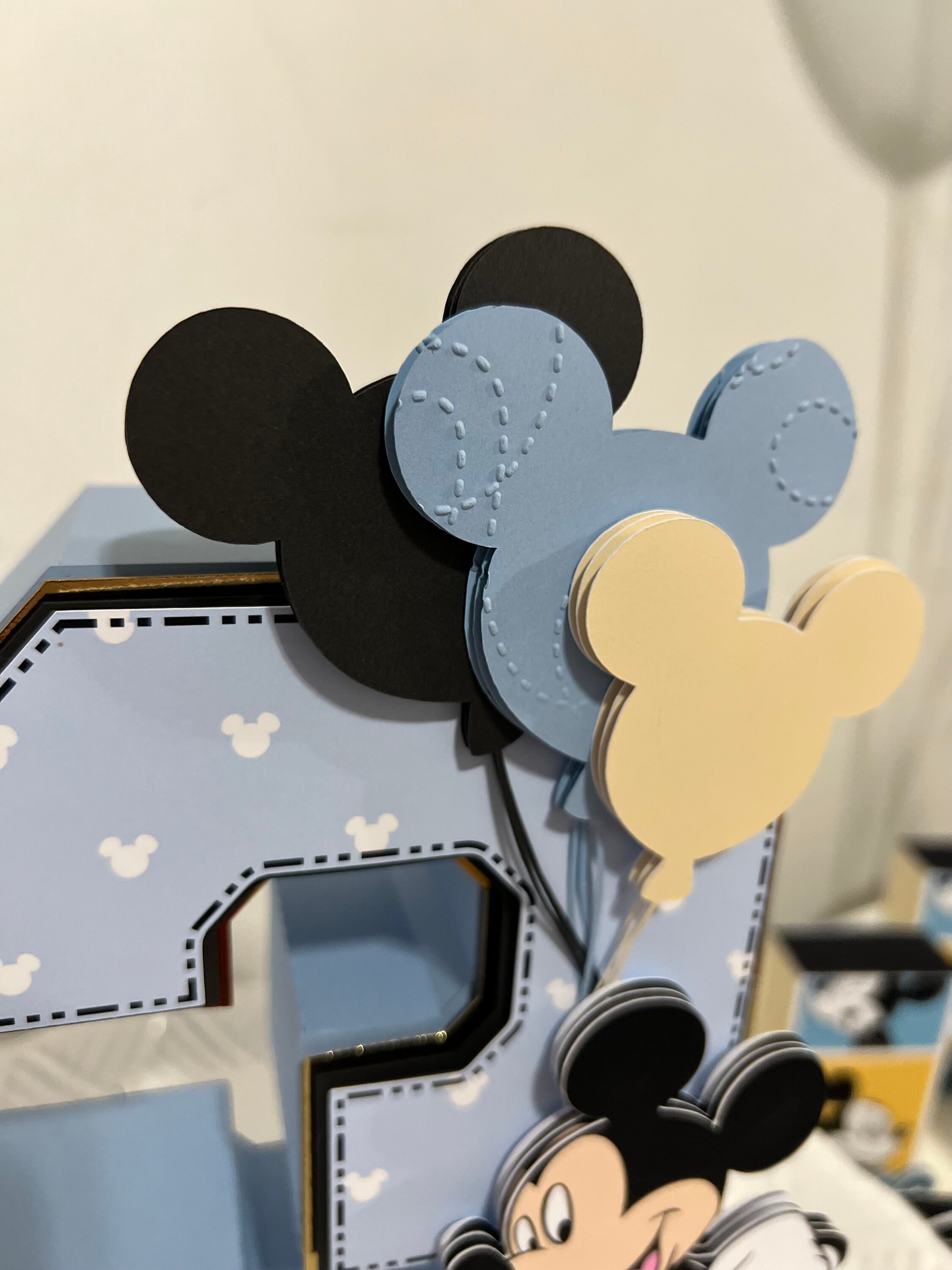 Mickey Cake Topper Mickey Birthday - Etsy