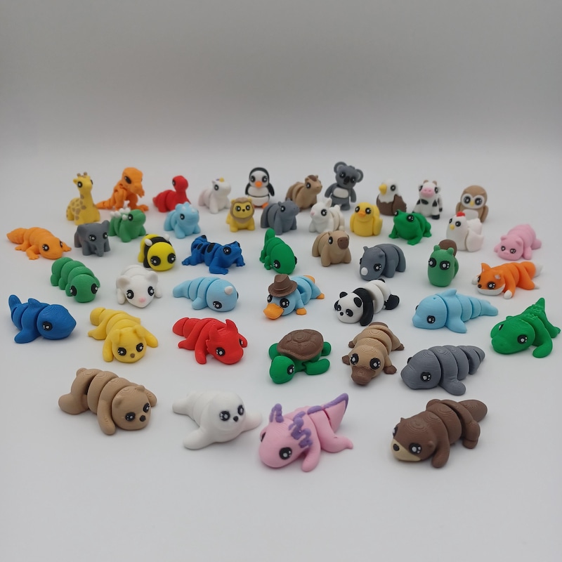3d Printed Animals - Etsy