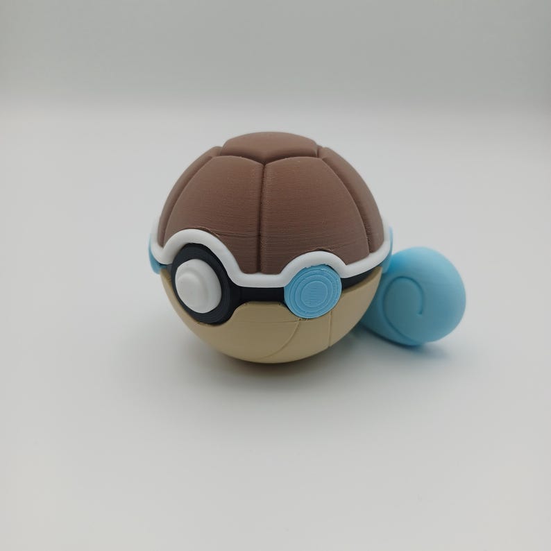 Pokemon Inspired Pokeball Fidget – 3D Clicker Desk Toy, Gamer Decor ...