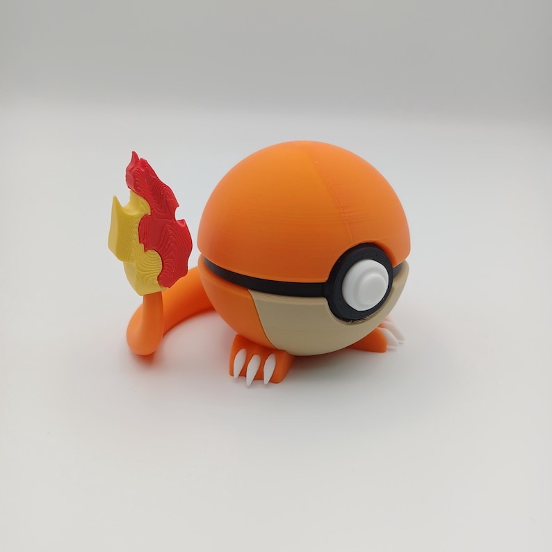 Pokemon Inspired Pokeball Fidget – 3D Clicker Desk Toy, Gamer Decor - Etsy