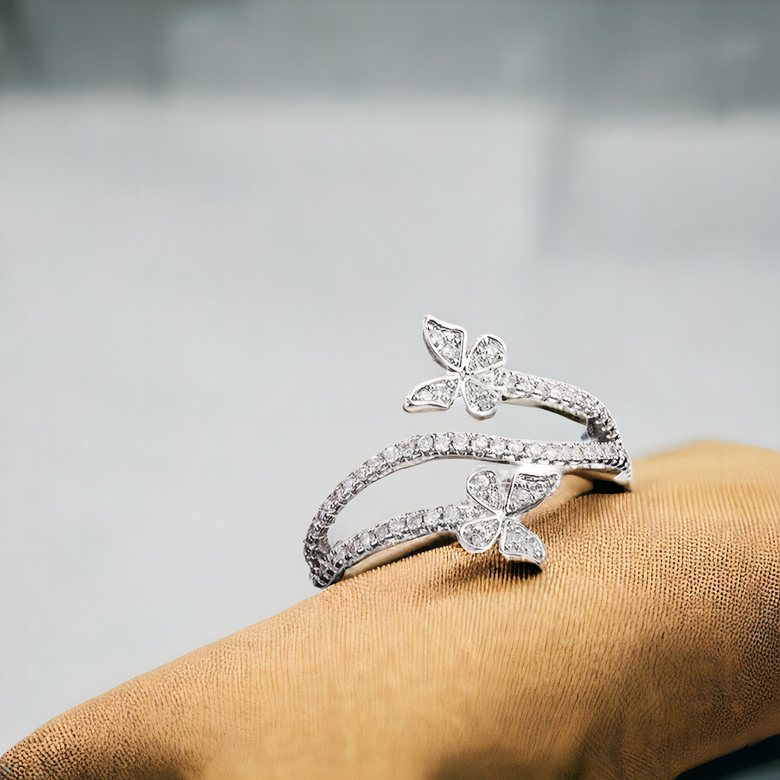925 Sterling Silver Butterfly Ringbutterfly Ringdainty Stylish Ringhigh ...