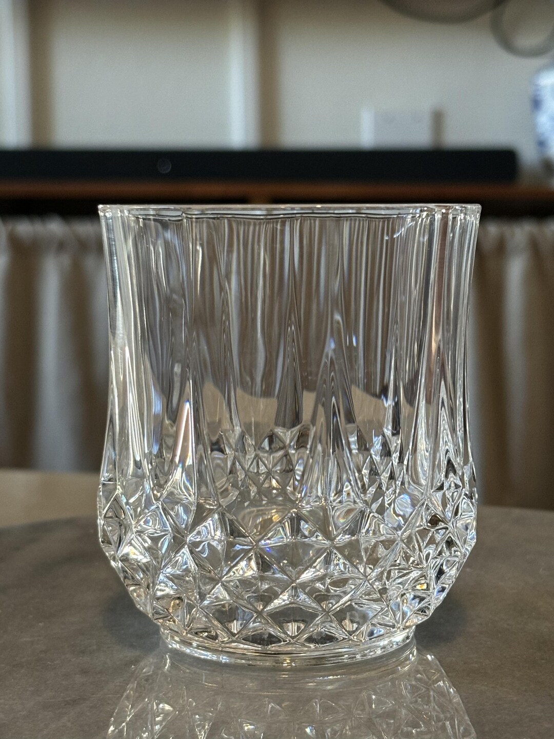 Longchamp Crystal Double Old Fashioned Glass by Cristal D'arques-durand ...