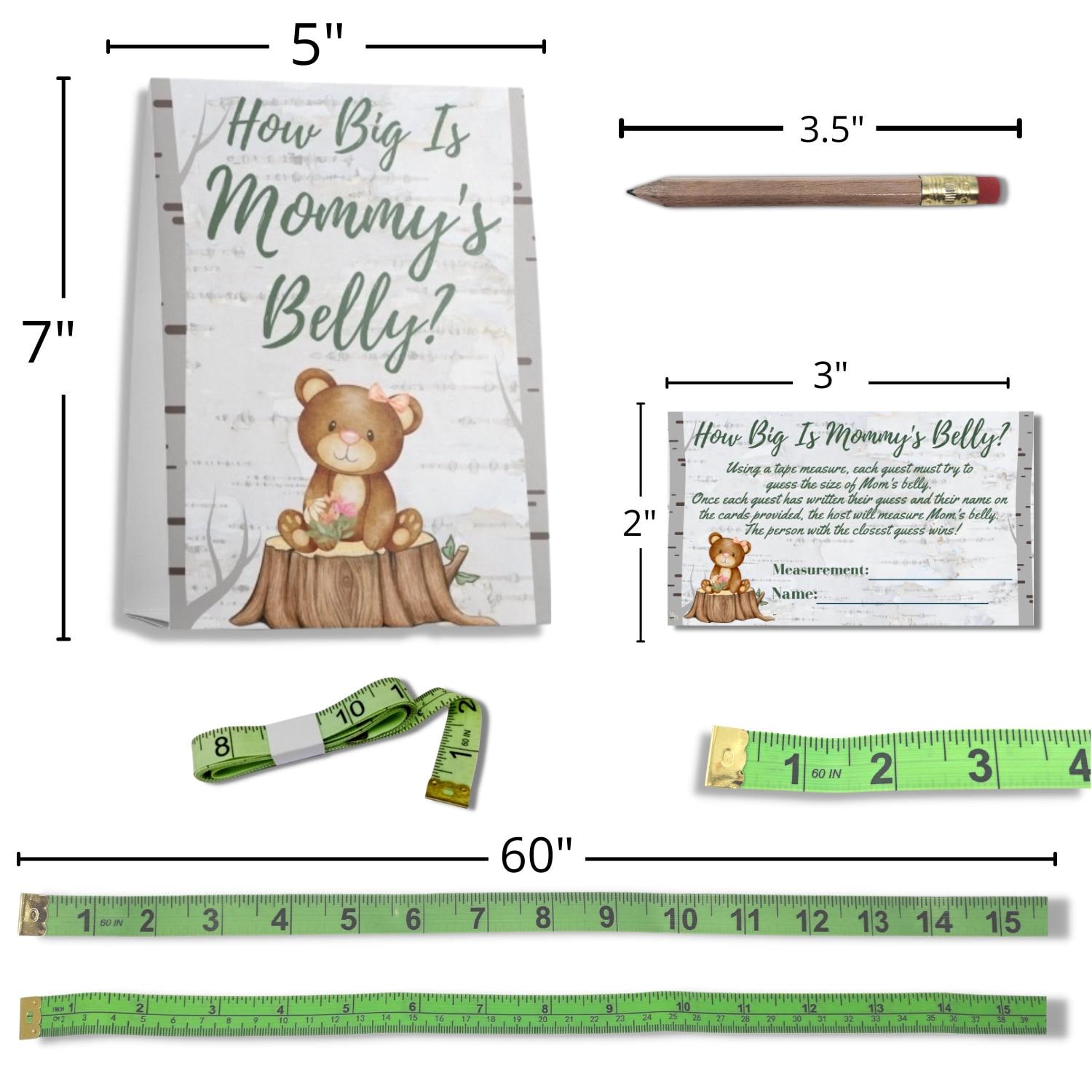 Measure Mommys Belly Baby Shower Game How Big is Mom's Belly? Game 64 ...